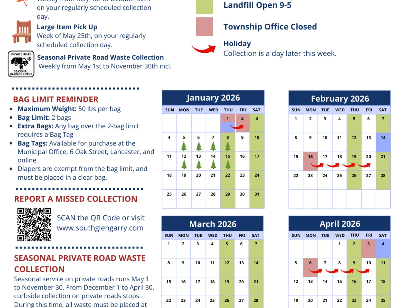 Waste Collection | Township of South Glengarry